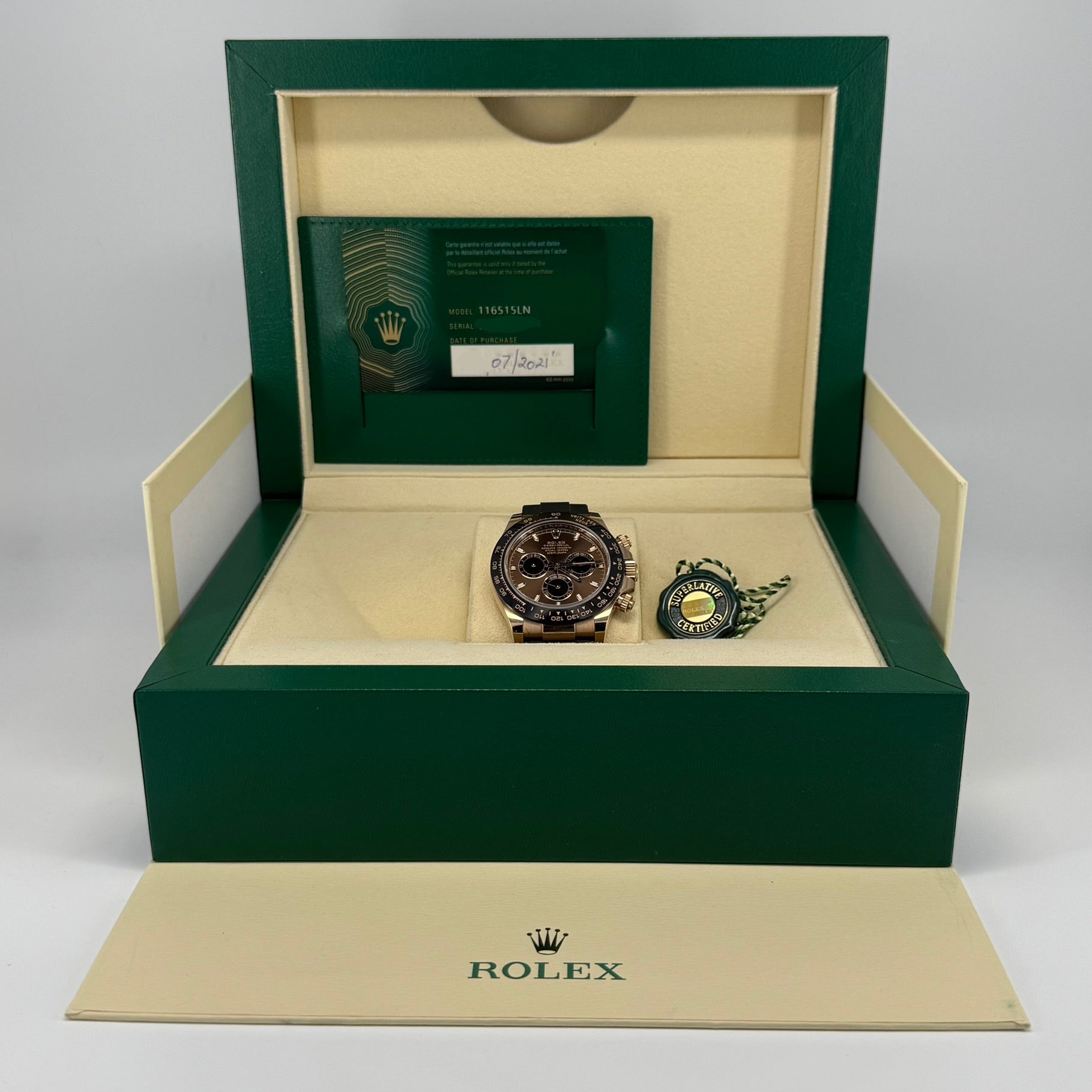 ROLEX COSMOGRAPH DAYTONA M116515LN